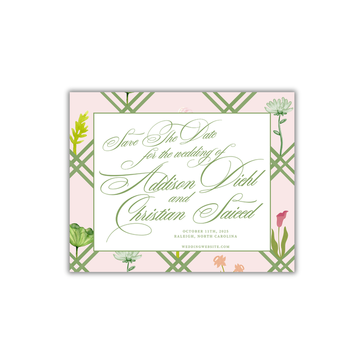 Addison Save The Date – DuBose Paper