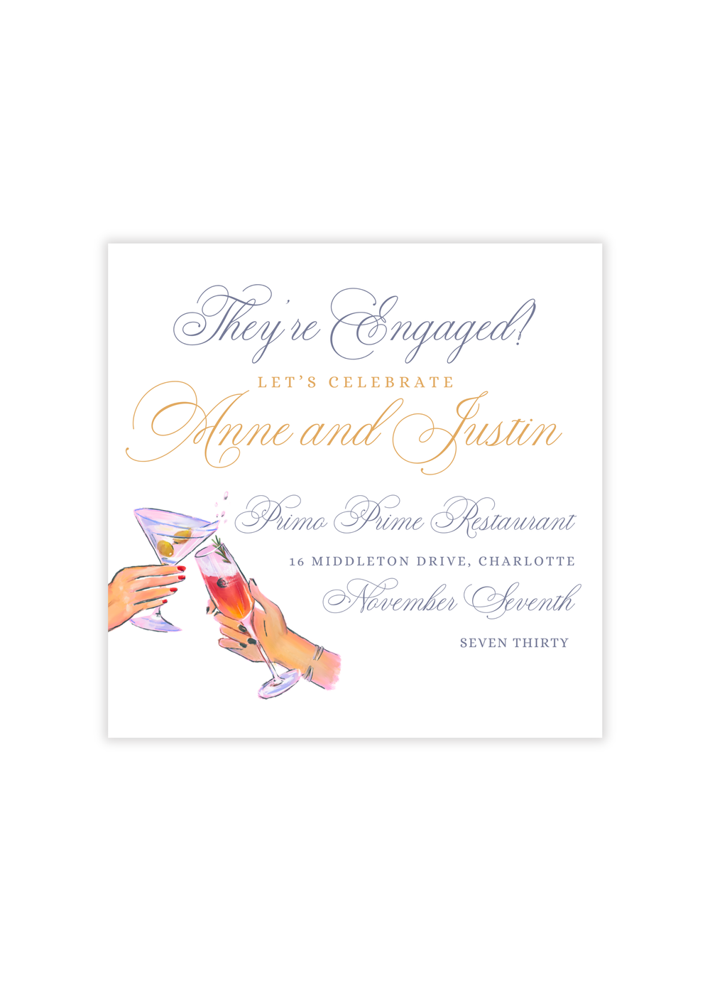 Anne Invitation – DuBose Paper