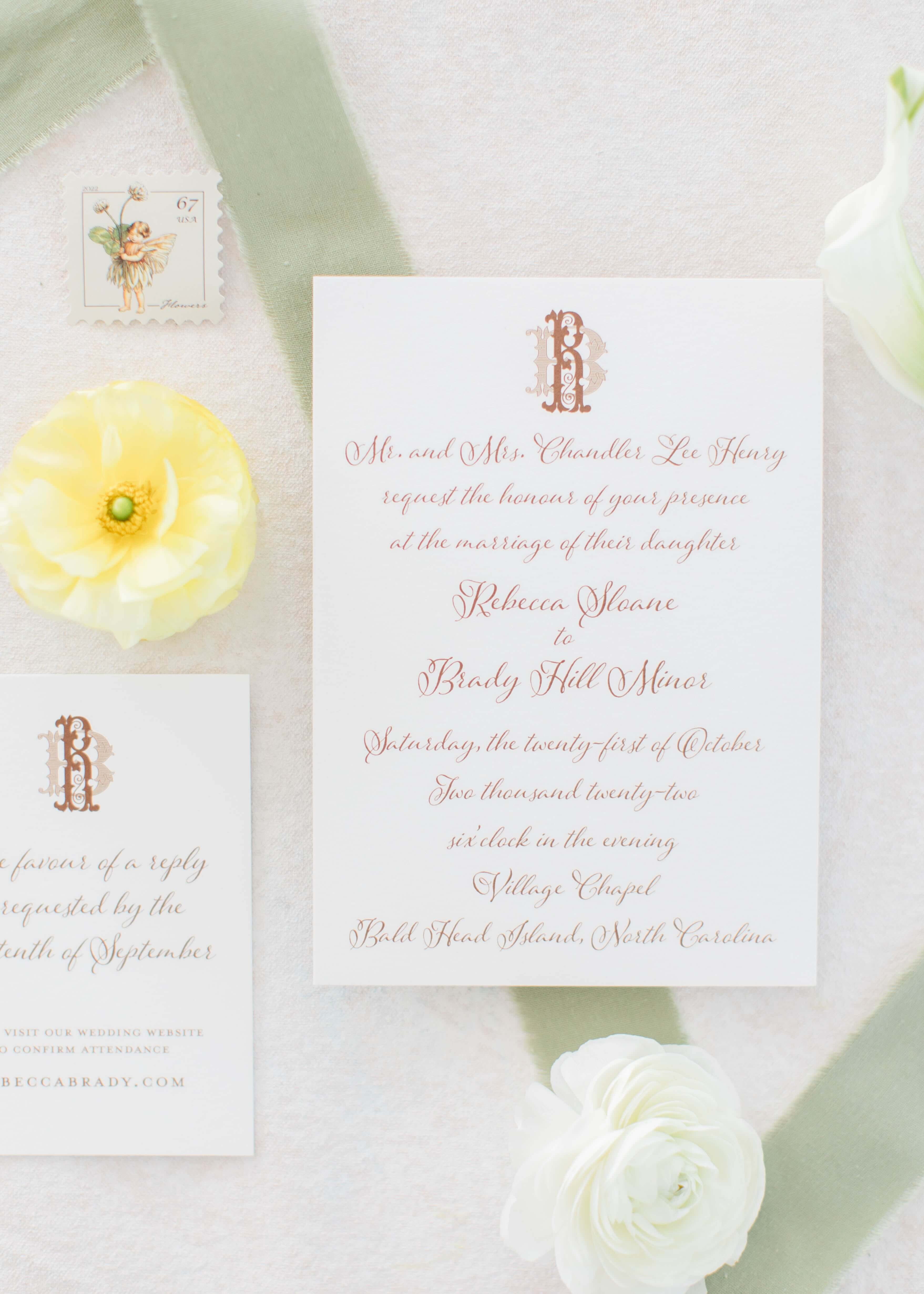 Henry Wedding Suite – DuBose Paper