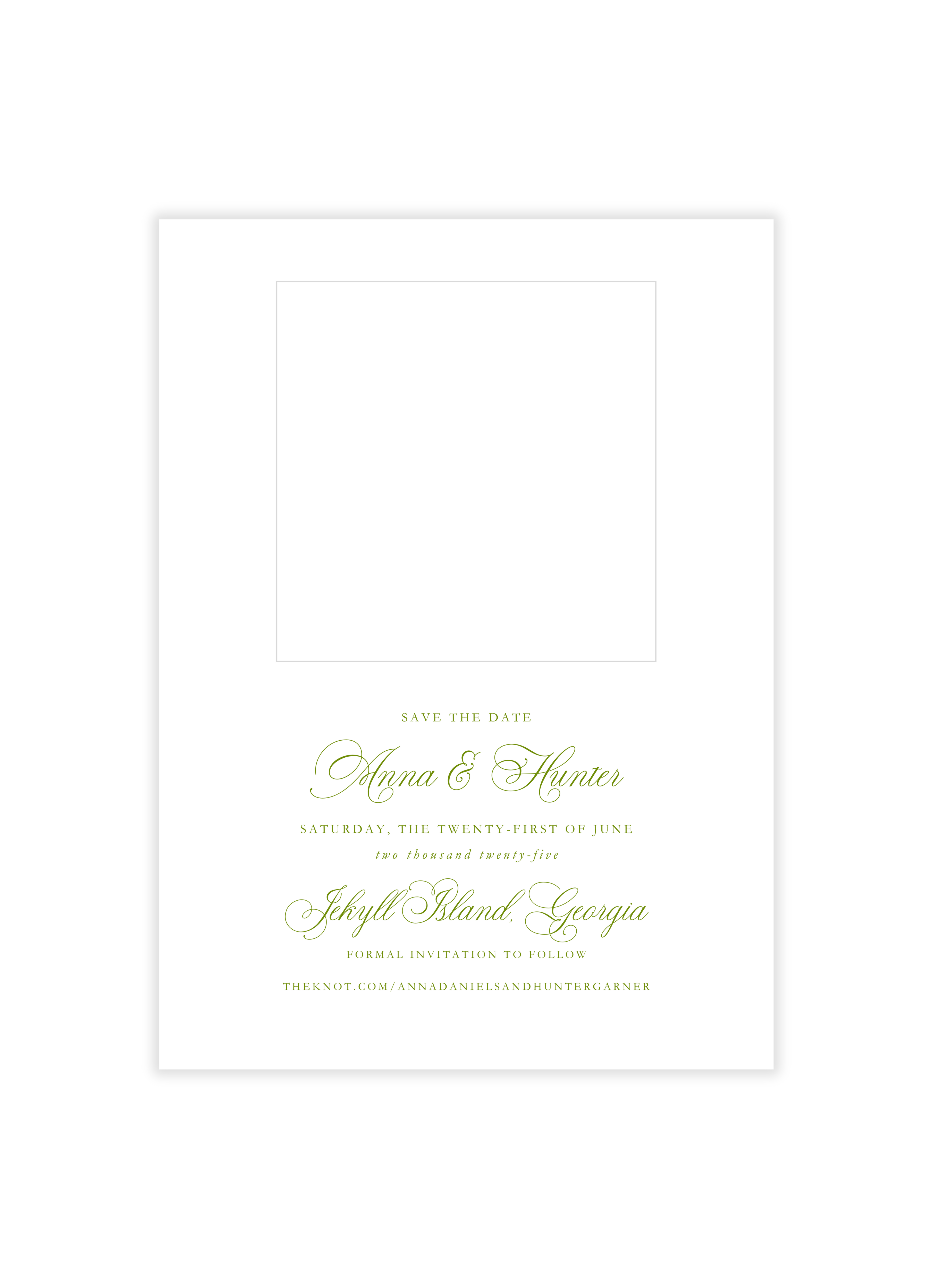Garner Save The Date – DuBose Paper