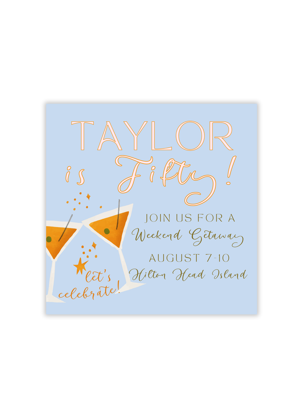 Taylor Invitation – DuBose Paper